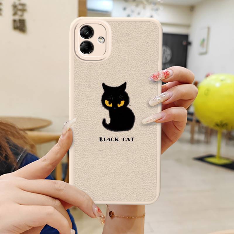Cartoon funny Phone Case For Samsung Galaxy A05/SM-A055F Anti-knock soft case simple Silica gel ...